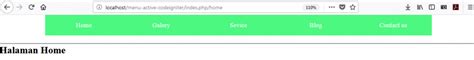 Cara Membuat Halaman Dinamis Dan Menu Active Menggunakan Codeigniter Part 1 Kursus Web Programming