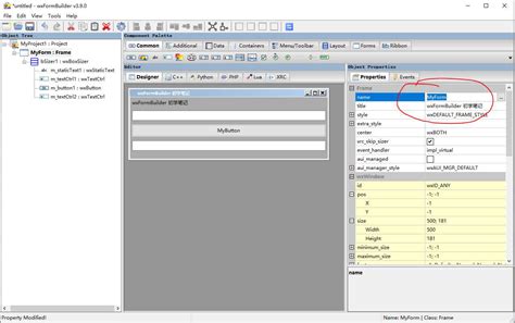 Python 界面生成器 Wxformbuilder 的入门使用（wxpython的界面设计工具的初学笔记） 技术文章 Jiaocheng