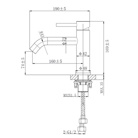 Brushed Bronze Mono Basin Mixer Tap Arissa Better Bathrooms