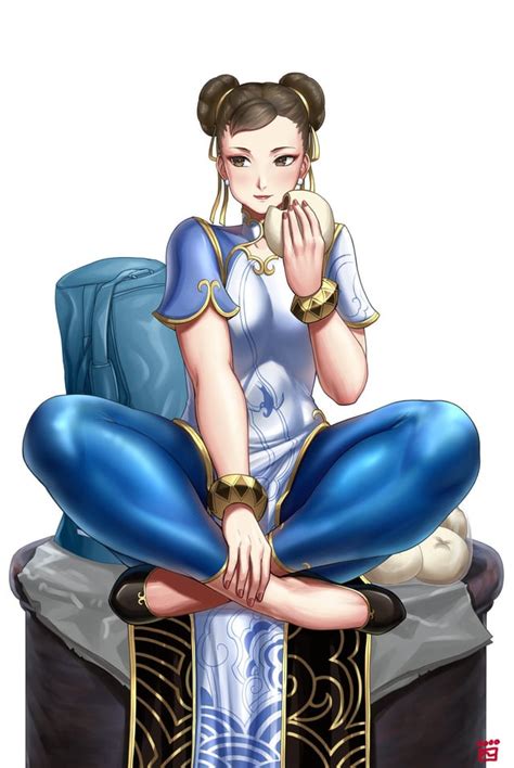 Chun Li Sitting On The Ground Street Fighter Rchinadress