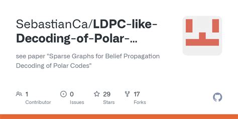 Github Sebastiancaldpc Like Decoding Of Polar Codes See Paper