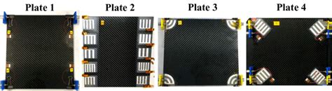 3 Photos Of The Four Cfrp Plates Used In This Work Download