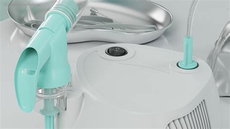 Compact Compressor Nebulizer System 3d Model 39 3ds Blend C4d