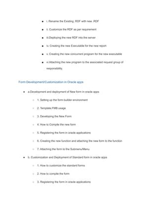 Oracle Apps Technical Training Pdf