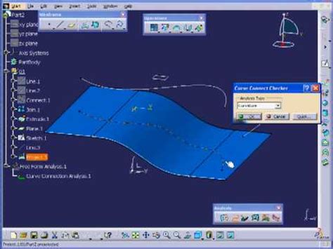 CATIA V Tutorial Surface Design Projection YouTube