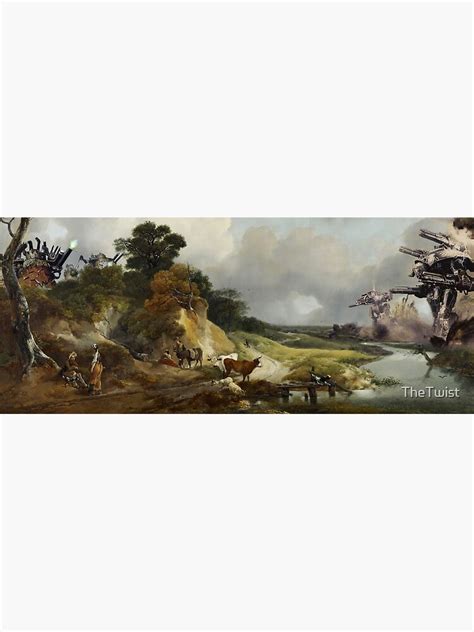 Titans Fight Art Print For Sale By Thetwist Redbubble