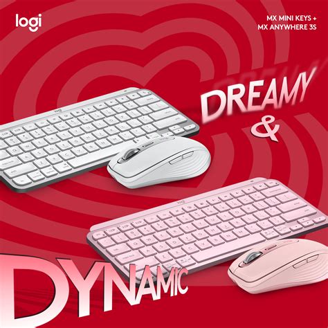 Logitech Small But Mighty And Even Better Together 💘 Mx Keys Mini