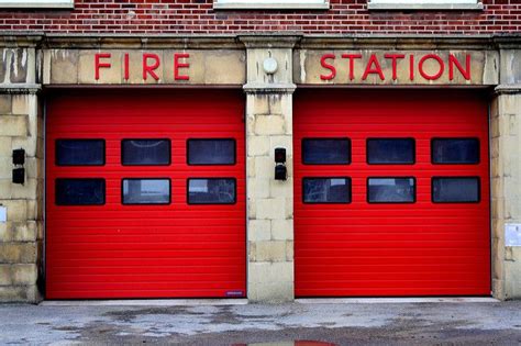 Red Doors Fire Station Fire Hall Fire