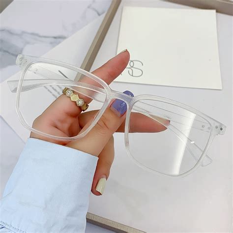 0~ 600 Photochromic Myopia Glasses Wood Grained Myopia Finished