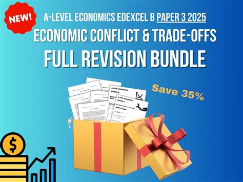 Economic Conflict Full Revision Bundle A Level Economics Edexcel B Paper 3 2025 Teaching