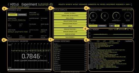 Task Explore Experiment Results H O Driverless Ai Tutorials