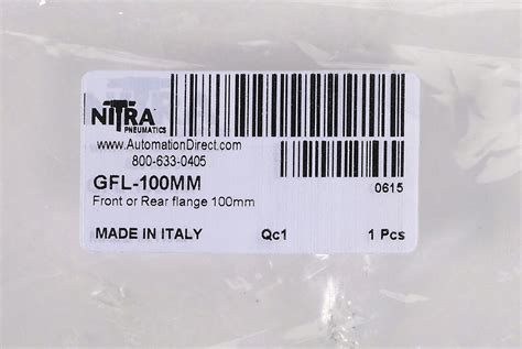 GFL-100MM | Flange Mount Plate: zinc plated steel, for 100 mm bore G ...