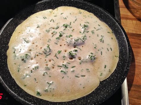 Pfannkuchen mit Spinat Champignons Feta Füllung LuboBase