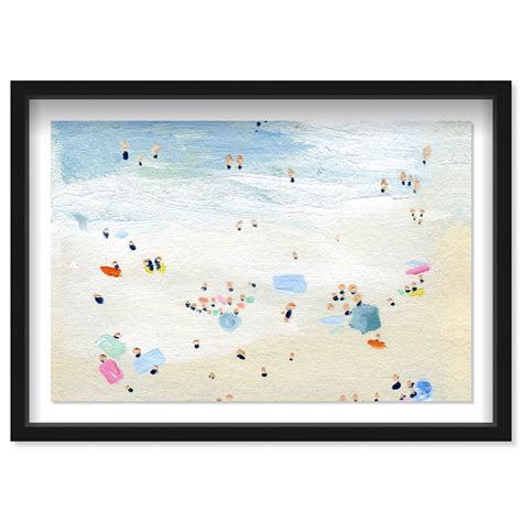 Tiny People Horizontal Nautical And Coastal Wall Art By Oliver Gal