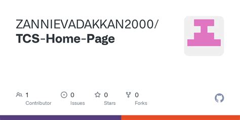 Github Zannievadakkan2000 Tcs Home Page