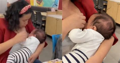 Hombre Recrimina A Mujer Por Amamantar A Su Hijo En Un Restaurante Video