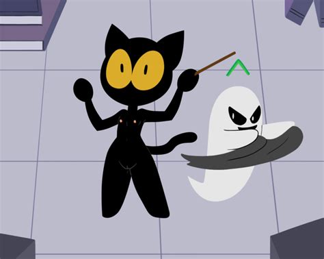 Rule 34 Assisted Exposure Breasts Feline Female Ghost Mammal Momo