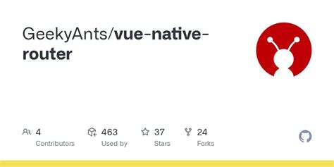 Github Geekyants Vue Native Router