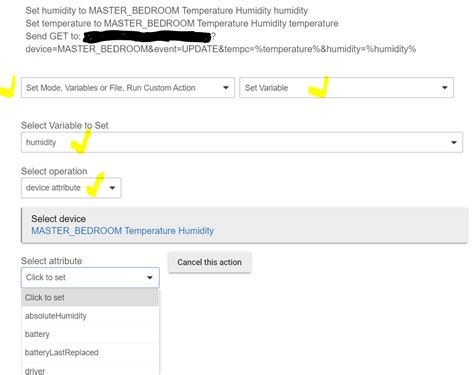 Get Parameters For Rule Machine Action 📐 Rule Machine® Hubitat