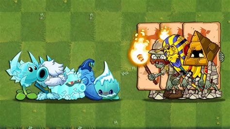 All Ice Plants Power Up Vs All Gargantuar Zombies 2 Plants Vs