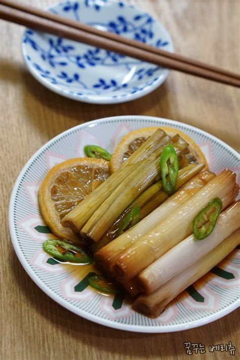 대파 장아찌 만드는 법 대파요리 장아찌간장