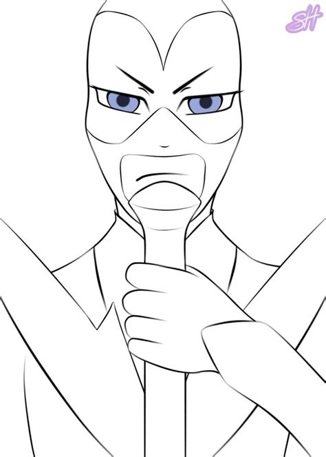 Miraculous Ladybug Hawk Moth Coloring Pages Miraculous Ladybug Hawk Moth Coloring Pages