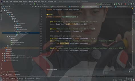 Springboot整合mybatis（注解方式）springboot Mybatis Mapper注解 Csdn博客