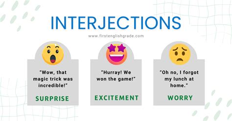 Secondary Interjections 100 Useful Examples To Learn And Practice