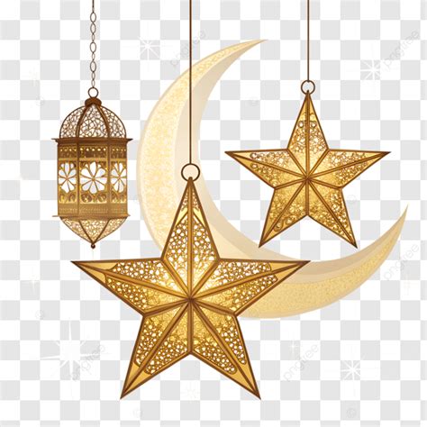 황금 초승달과 별 랜턴 라마단 디자인 초승달 장식 황금 이슬람 랜턴 축제 별 장식품 Png 일러스트 및 이미지 에 대한 무료 다운로드 Pngtree