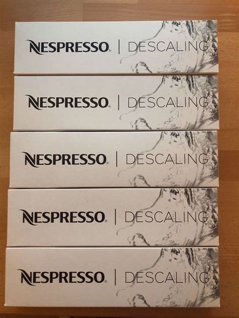5 Nespresso Entkalkungsset Wert 50 Kaufen Auf Ricardo