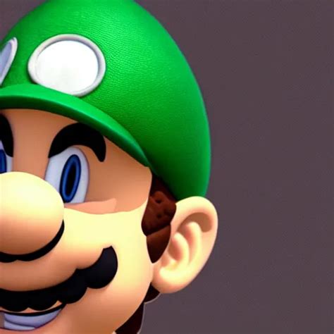 Super Mario Luigi Face
