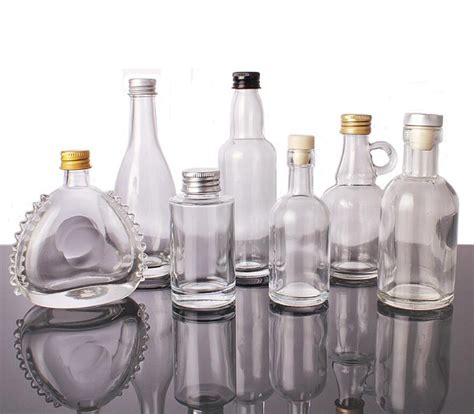 375 Ml Clear Glass Oregon Liquor Bottle Bar Top 750ml Glass Bottles