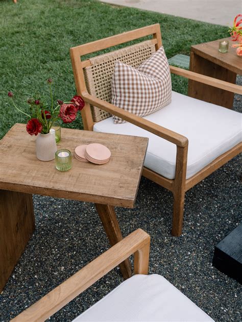 Strata Side Table Found Rental Co