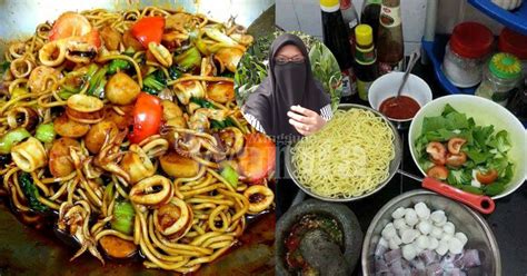 Mee Goreng Basah Sedap Tak Guna Garam Gula Serbuk Perasa Mingguan