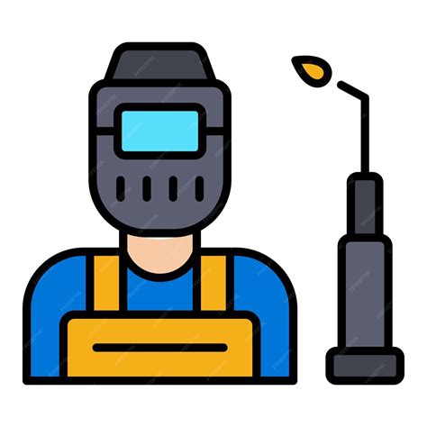 Premium Vector Welder Icon