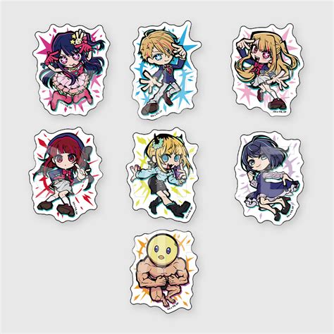 최애의 아이】 이툰 다이컷 스티커 세트