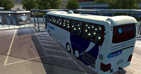 MAN LIONS COACH ULUSOY SKIN Mod Euro Truck Simulator Mods American Truck Simulator Mods