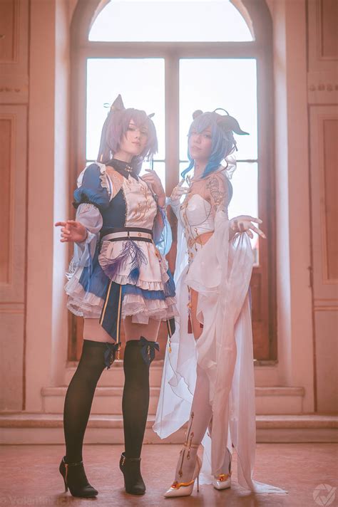 Cosplay Keqing Maid Genshin Impact By Mojitocosplay On Deviantart