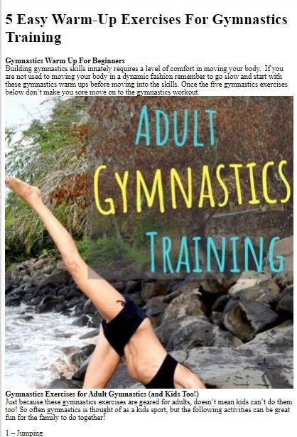 Gymnastics Splits Tutorial Apk For Android Download