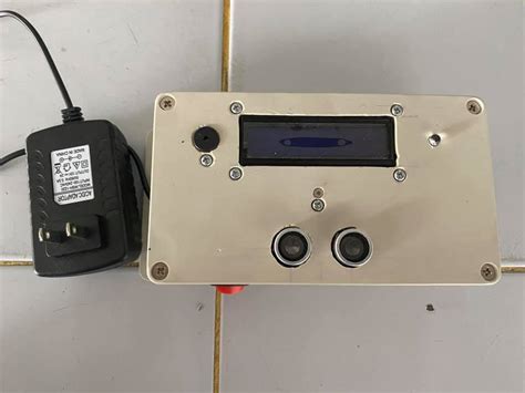 โปรเจ๊ค ครื่อง วัดไข้ อัตโนมัติ ระบบการทำงาน ใช้ Sensor Ultrasonic