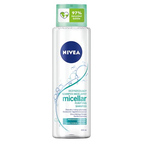 Nivea Micelarny Szampon Głęboko Oczyszczający 400 Ml Drmax Drogeria