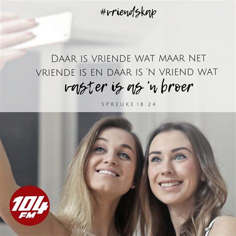 Spreuke 1824 Vriendskap “daar Radio Tygerberg 104fm