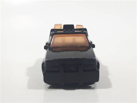 2016 Matchbox Police Rescue Gmc Wrecker Truck Nypd Cops Black Die Cast