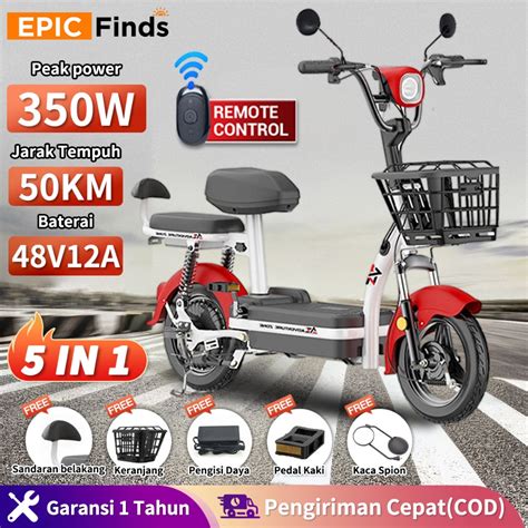 Jual Epic Finds Sepeda Listrik Dewasa Motor 48V Premium Mewah Sepeda Listrik Sepeda Motor