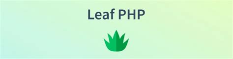 Leaf Php Framework Libarea