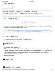 Understanding STDs Through Case Study Analysis Course Hero