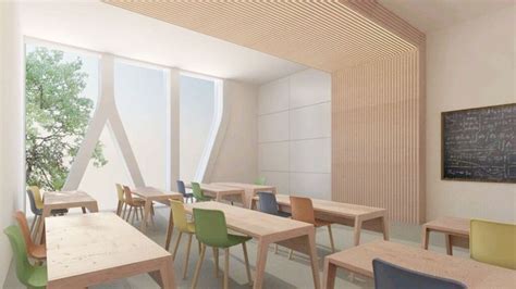 Classroom Render Vray