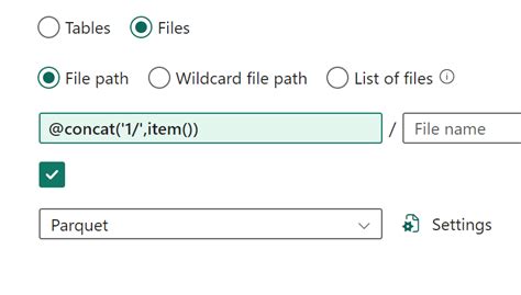 Loading Files From A Folder To Fabric DWH Using Data Factory Pipeline