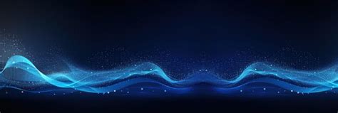 Particle Pattern Technology Concept Created With Artificial
