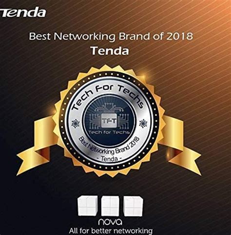 Tenda Nova AC2100 MW12 Mesh Wi Fi Router Add On Unit For Expansion Tri Band 300Mbps 802 11ac